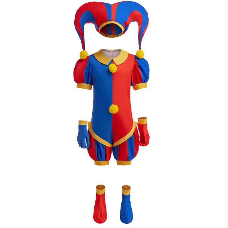 The Amazing Digital Circus Pomni Cosplay Costume for Kids ( free ...
