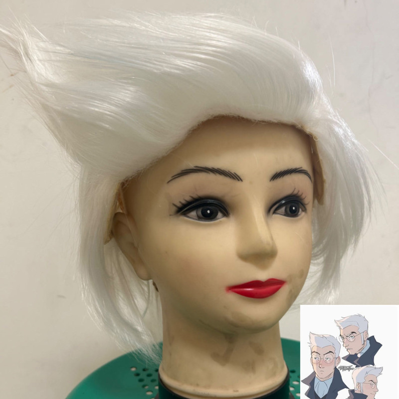 The Legend of Vox Machina Percival de Rolo cosplay wig ( free shipping )
