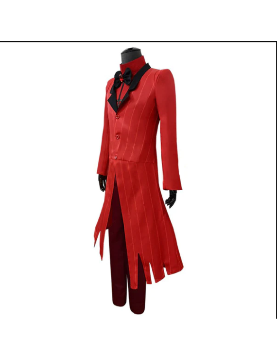 Hazbin Hotel Alastor High-Quality Cosplay Costume - Featuring Carnival ...