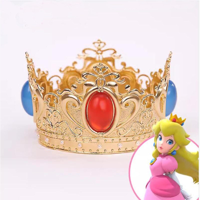 Mario Princess Peach Cosplay Crown Headpiece ( free shipping ) - $19.99