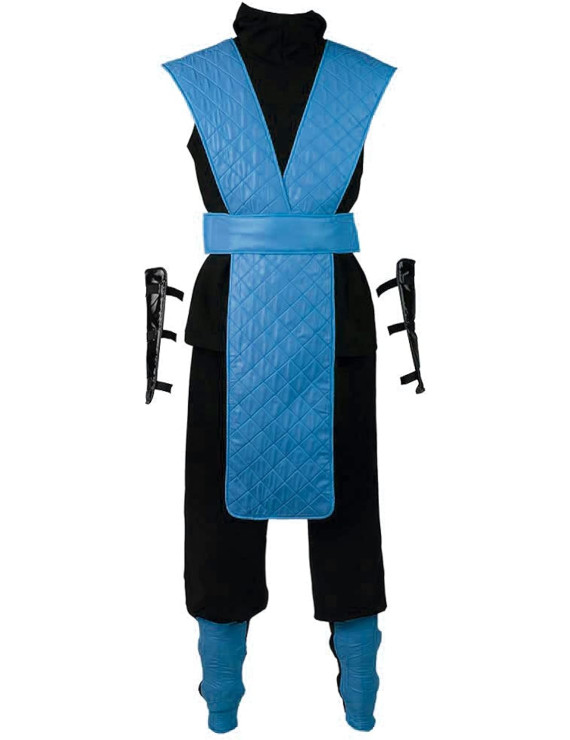 Mortal Kombat Sub-Zero Halloween Cosplay Costume for Men ( free ...
