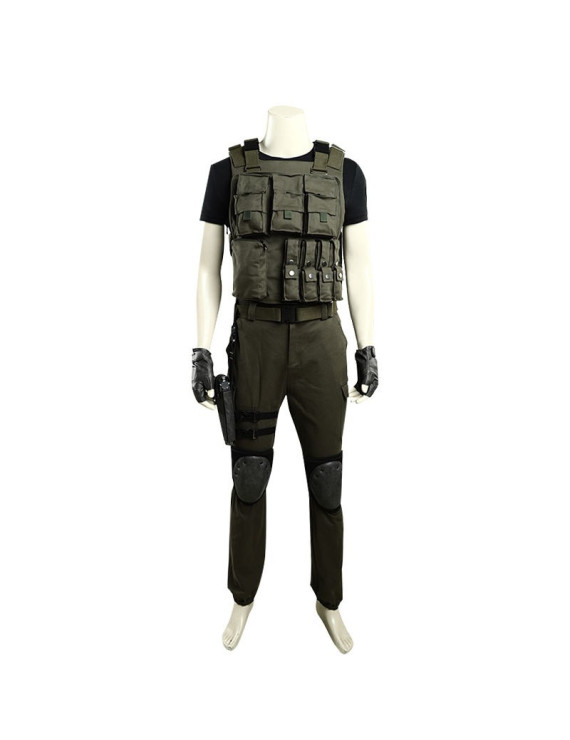 Resident Evil Biohazard Chris Redfield Cosplay Costumes ( free shipping ...