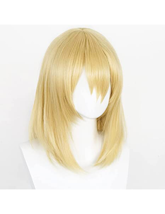 Howl's Moving Castle Howl Golden Cosplay Wig ( free shipping ) - $16.99