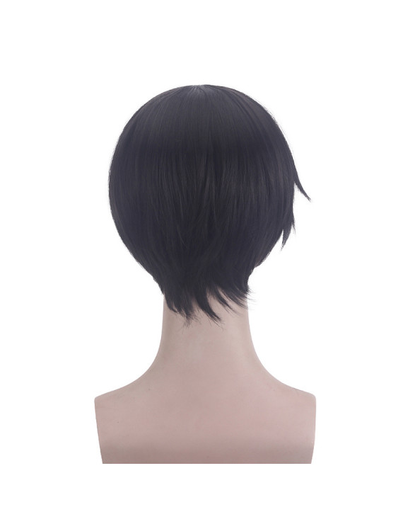 Mob Psycho 100 Mobu Saiko Hyaku Kageyama Shigeo Black Short Cosplay Wig ...