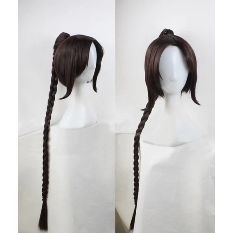 Avatar: The Last Airbender Ty Lee Dark Brown Cosplay Wig ( free ...