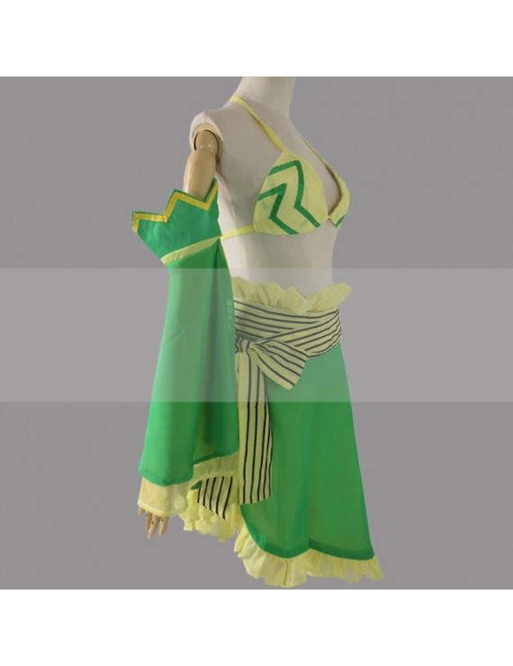 Fairy Tail Lucy Heartfilia Star Dress Aquarius Form Cosplay Costume ...