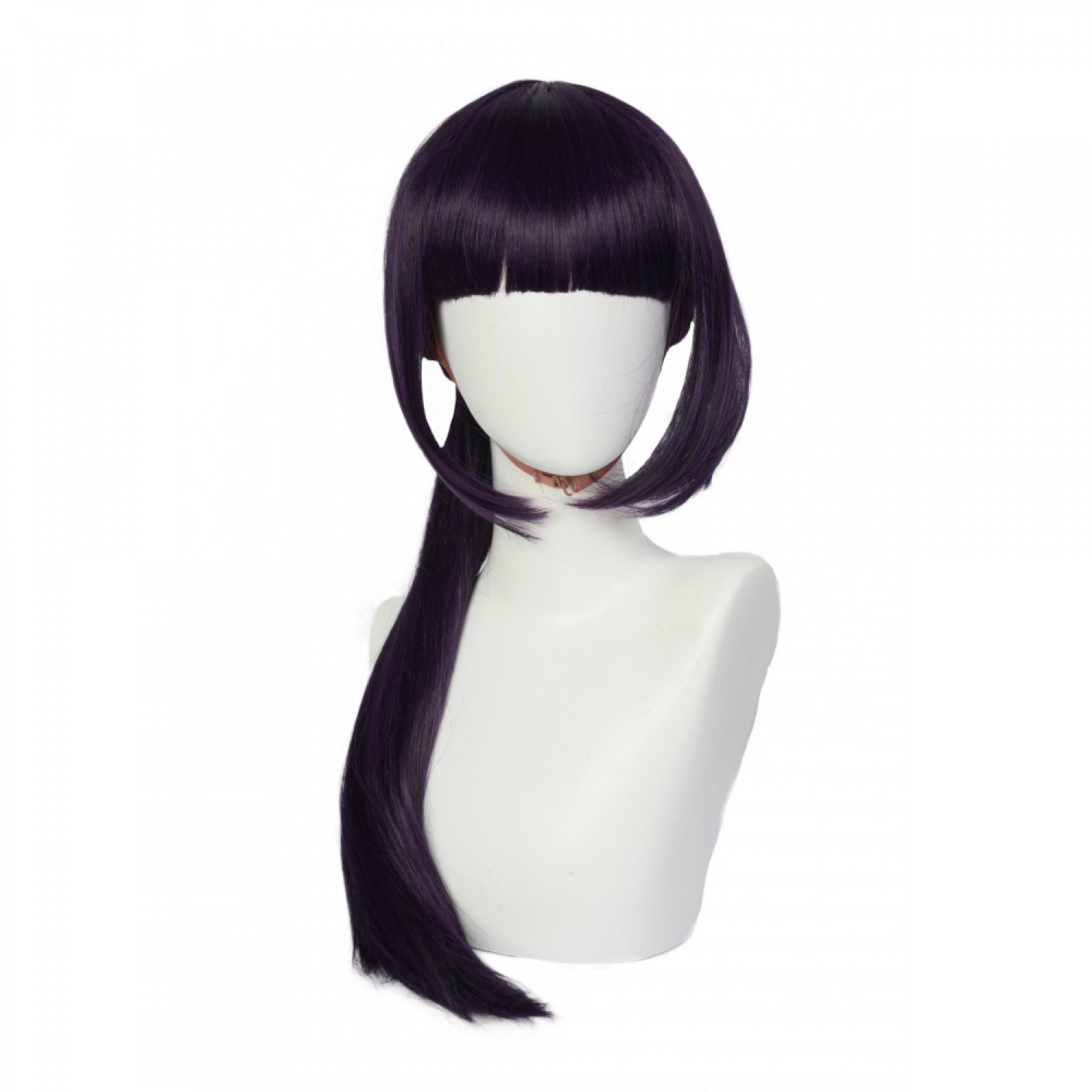 Deadpool 2 Yukio Dark Purple Halloween Cosplay Wig ( free shipping )