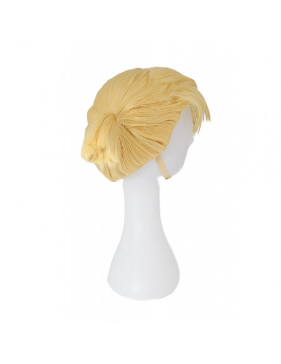 Fortnite Cosplay Sarah Yellow Halloween Cosplay Wig ( free shipping )