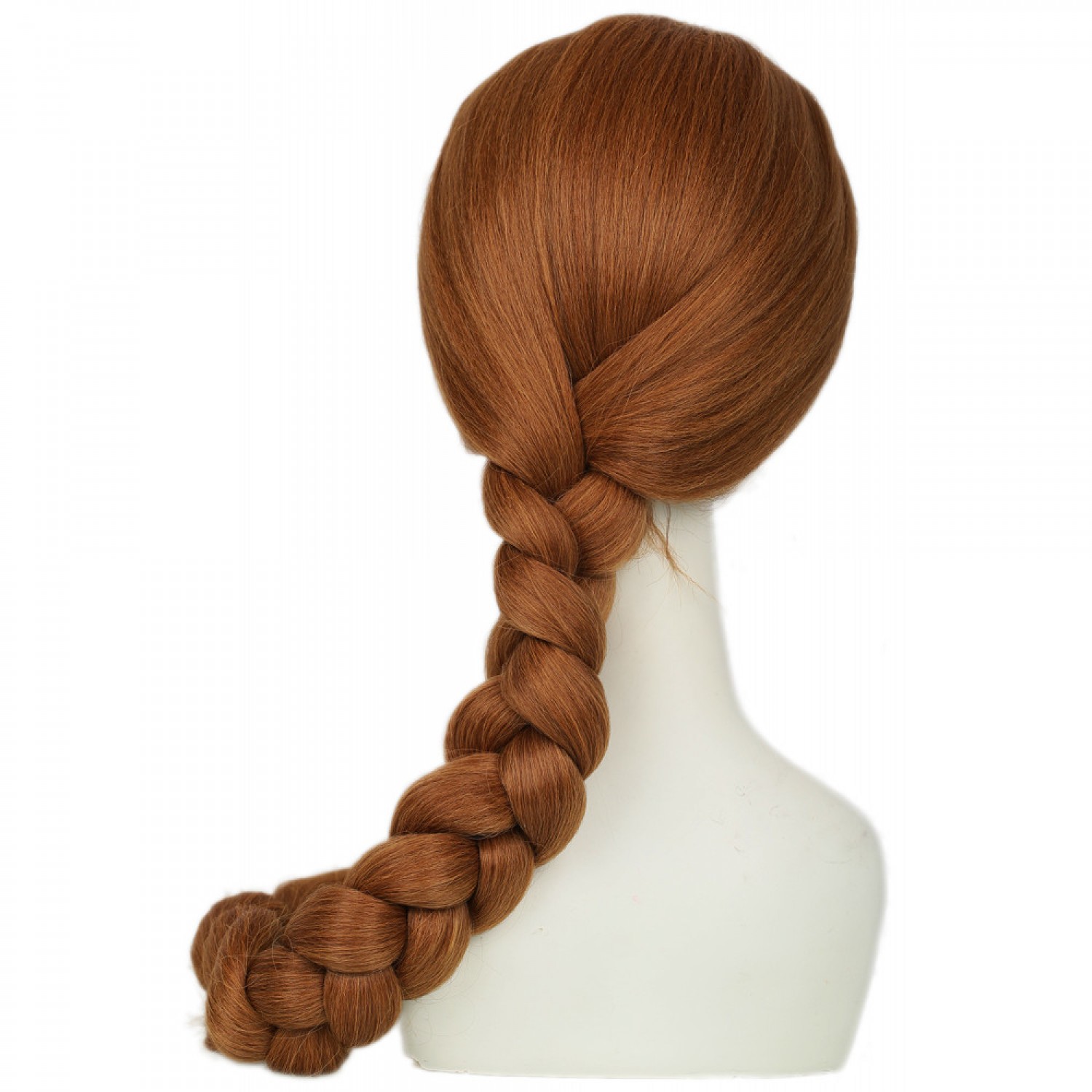 Shrek Princess Fiona Ultra-long Brown Braid Cosplay Hair Wig ( free ...