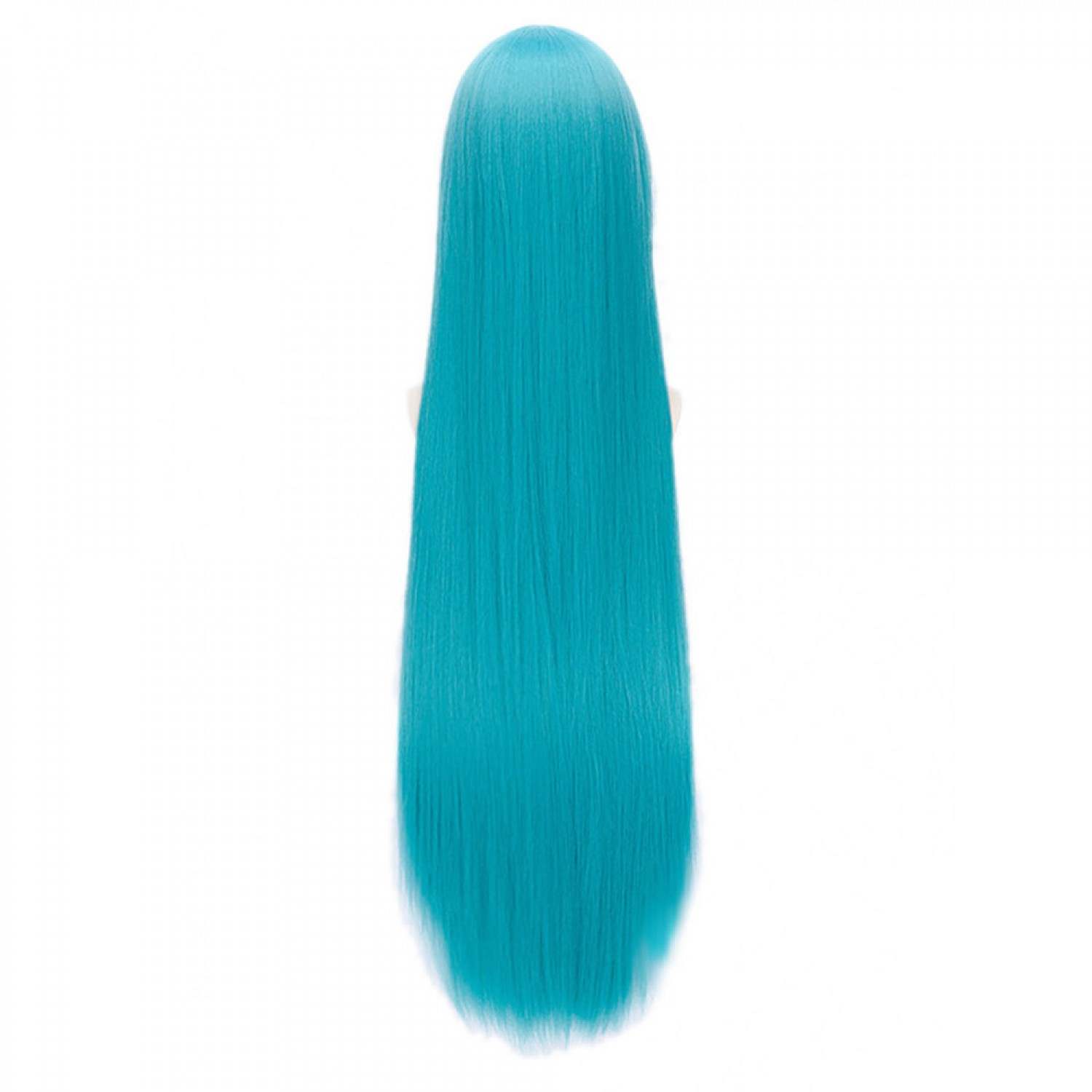 Bisca Mulan Long Straight Blue Cosplay Wig Fairy Tail Anime Styled Wig ...