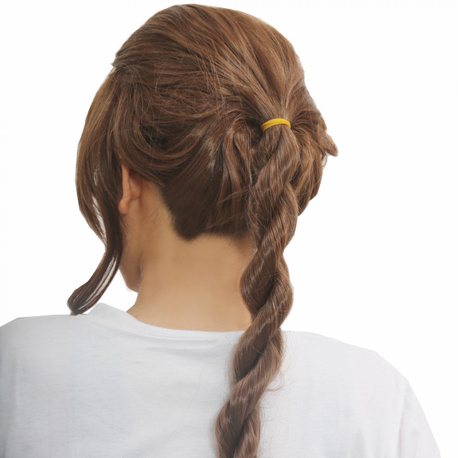 Final Fantasy Aerith Gainsborough Cosplay Hair Wig Thick Braids Wig ...