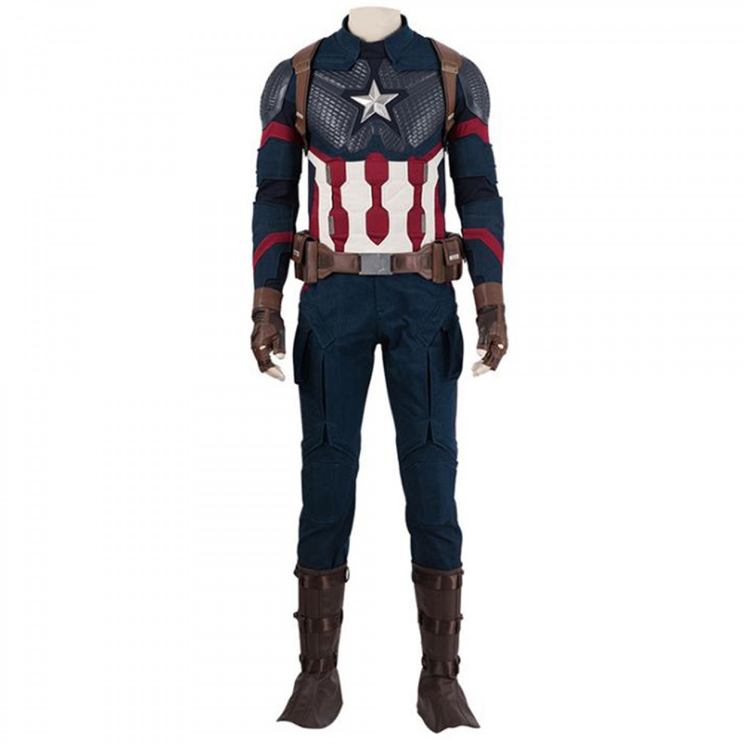 Avenger Endgame Captain America Cosplay Costume ( free shipping ...