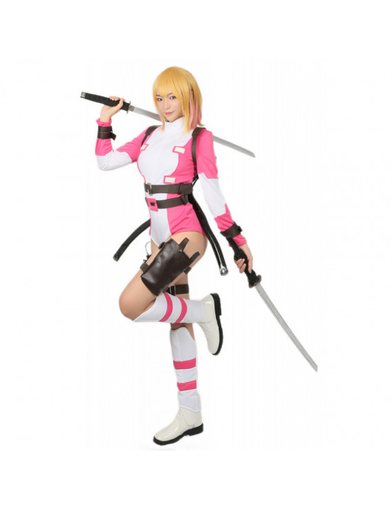 Gwenpool Full Set Of Female Superhero Role Cosplay Costume ( free ...