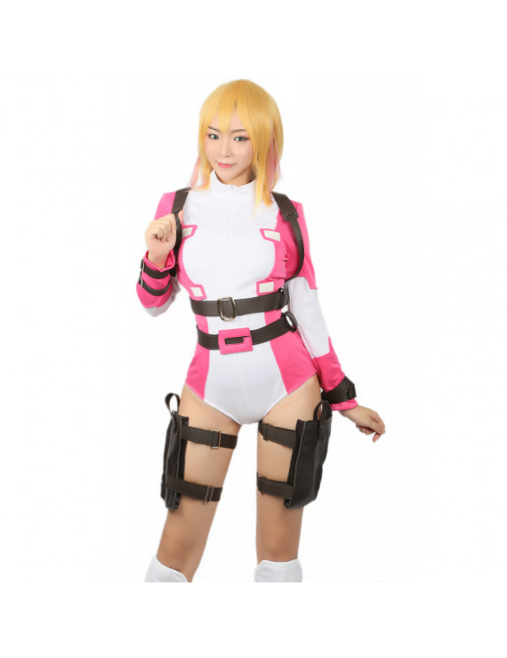 Gwenpool Full Set Of Female Superhero Role Cosplay Costume ( free ...