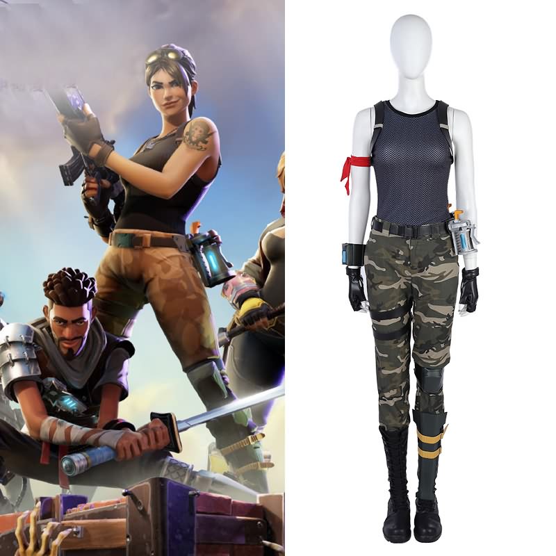 Fortnite Female Soldier Cosplay Costumes ( free shipping ) - $115.07