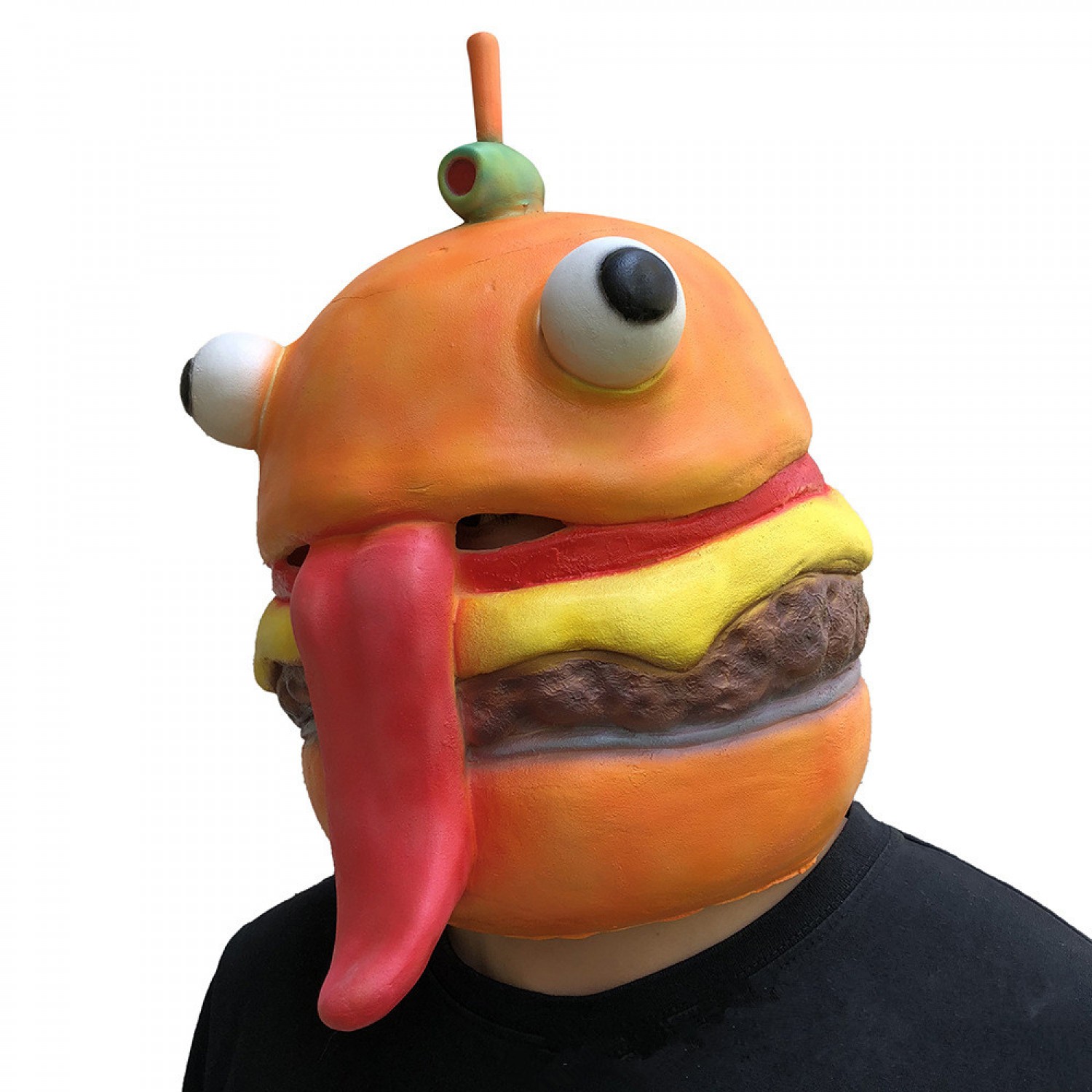 Fortnite Beef Boss Latex Mask Halloween Prop Cosplay Accessories ( free ...