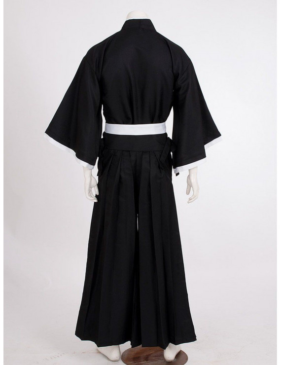 Bleach Kurosaki Ichigo Robe Cloak Coat Anime Cosplay Costume ( free ...