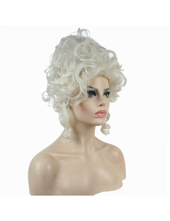 Marie Antoinette Princess Curly Synthetic Hair Cosplay Wigs ( free ...