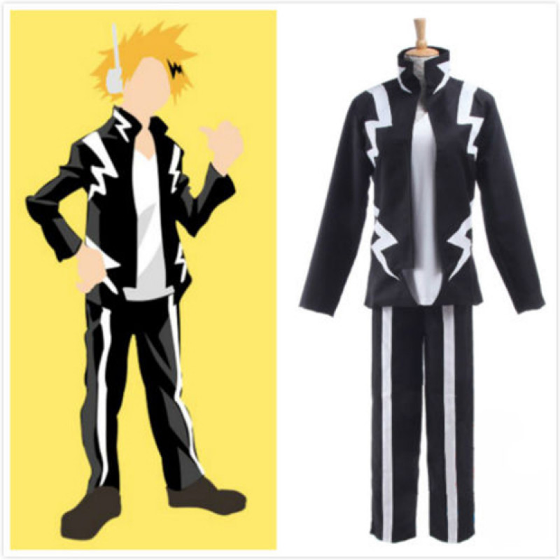 My Hero Academia Boku no Hero Akademia Denki Kaminari Outfit Cosplay ...
