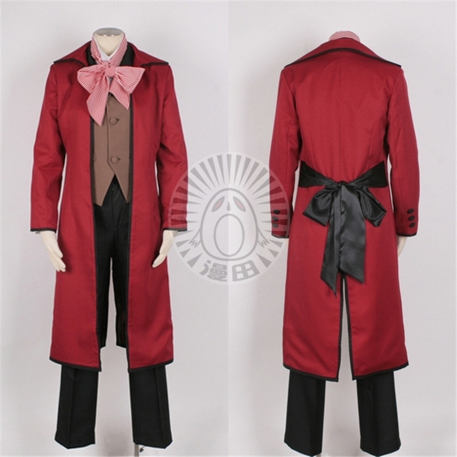 Black Butler Grell Sutcliff Cosplay Costume ( free shipping ) - $69.99