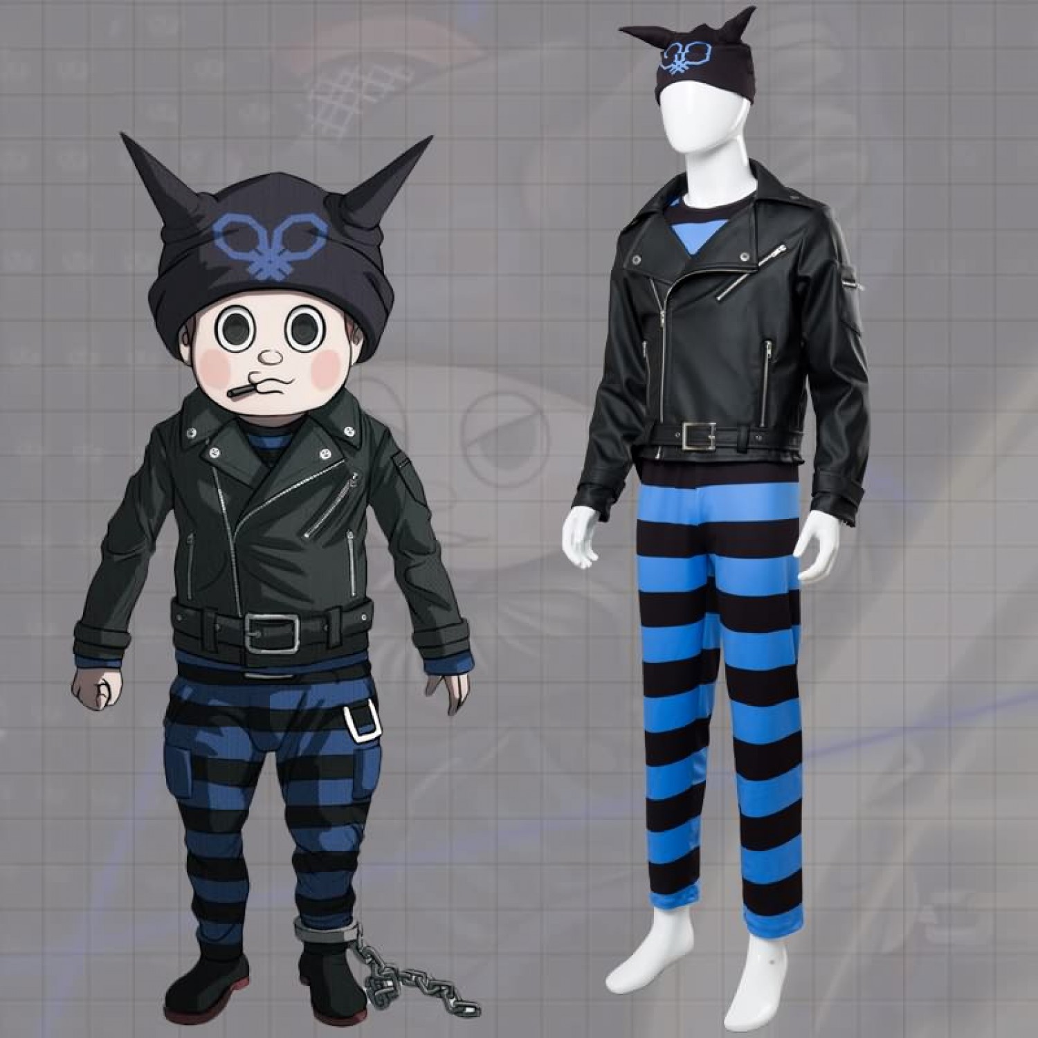 Danganronpa V3: Killing Harmony Ryoma Hoshi Cosplay Costume ( free ...