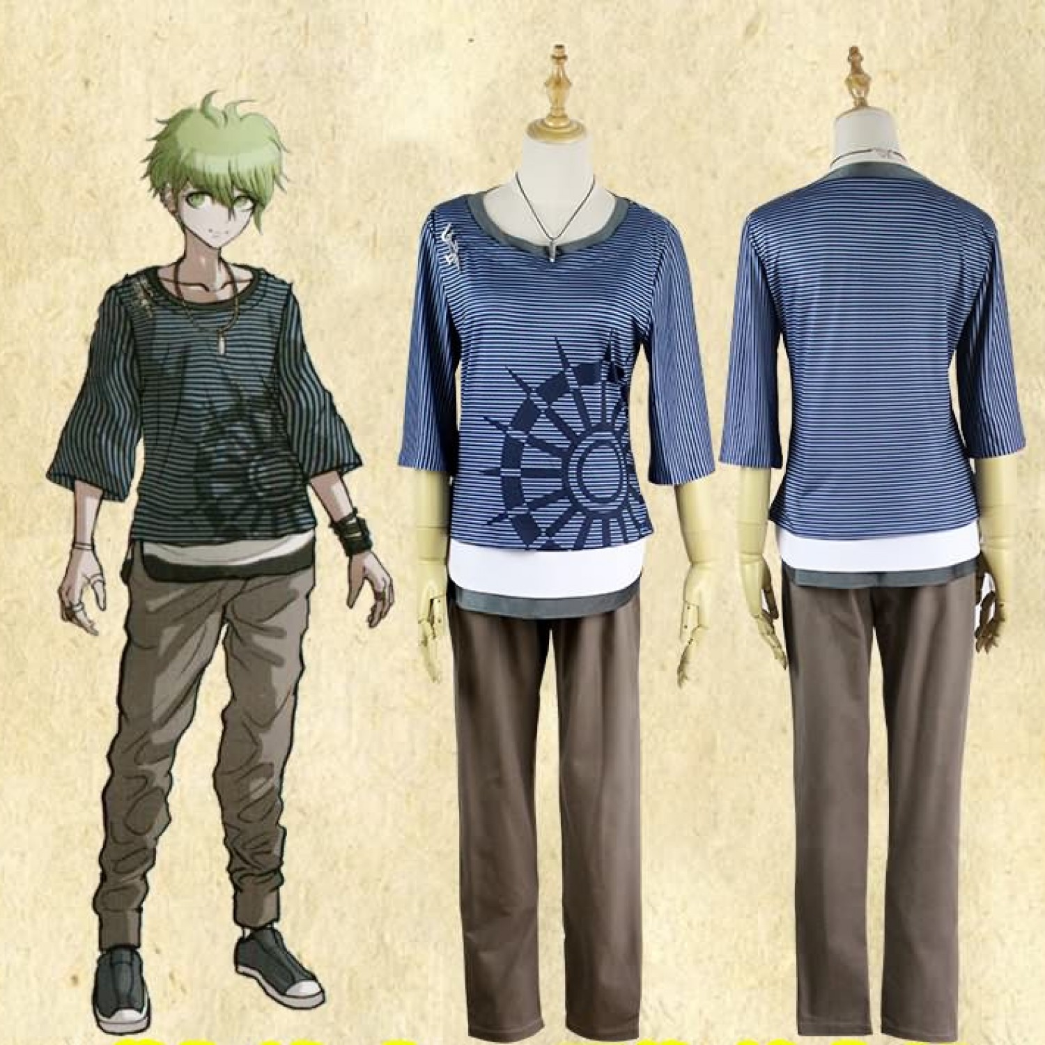 Danganronpa V3: Killing Harmony Rantaro Amami Cosplay Costume ( free ...