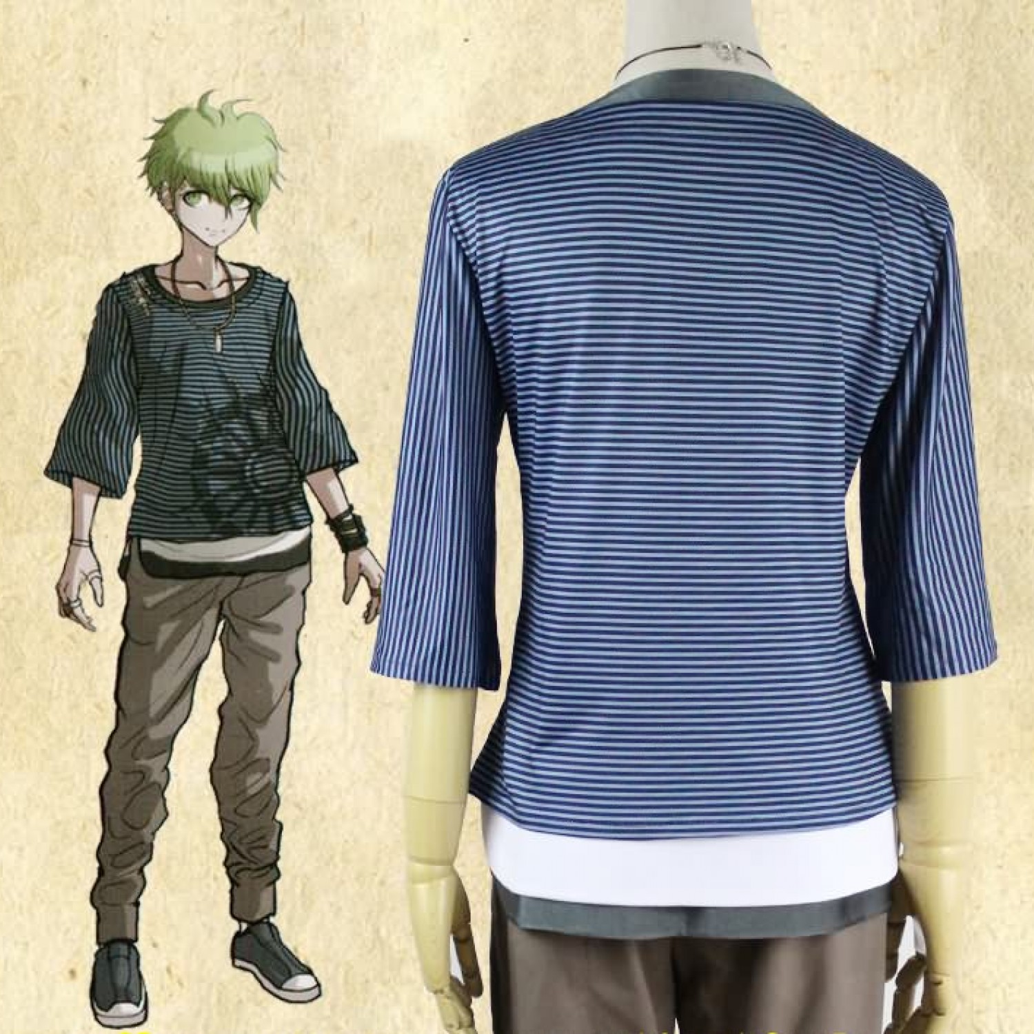 Danganronpa V3: Killing Harmony Rantaro Amami Cosplay Costume ( free ...