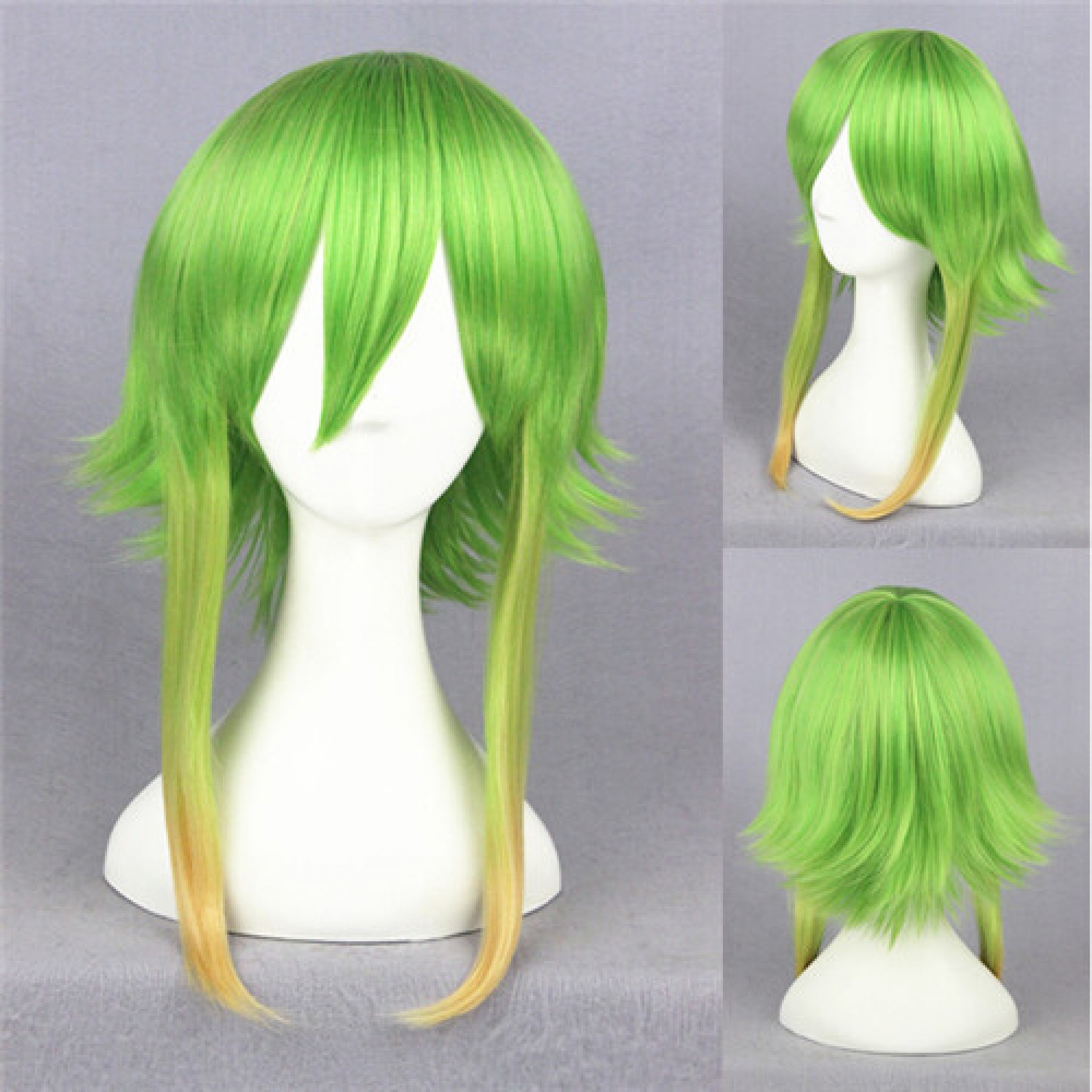 Vocaloid Megpoid Gumi Cosplay Wig 45 cm ( free shipping ) - $15.99