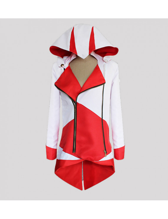 Assassin's Creed Assassin White and Red Cosplay Costumes ( free ...