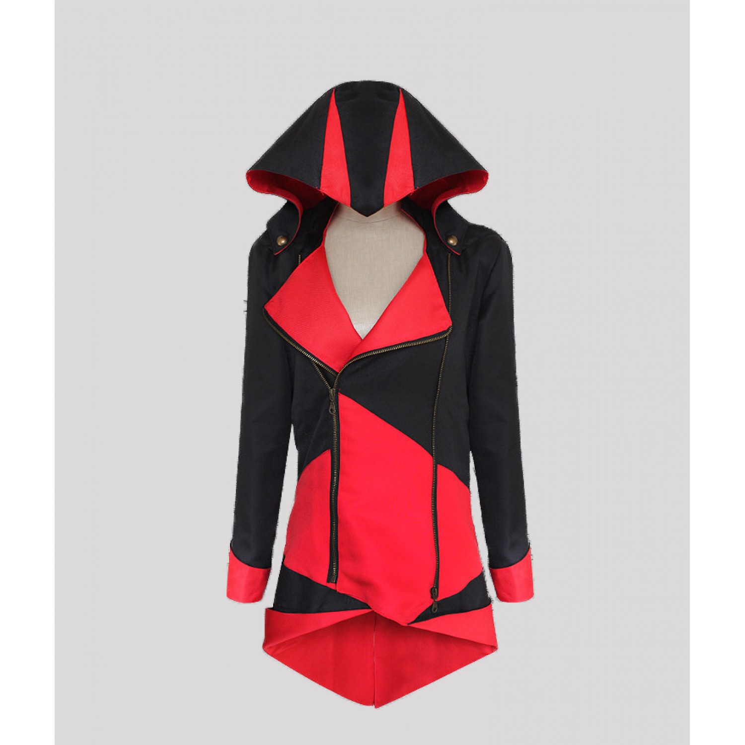 Assassin's Creed Assassin Red and Black Cosplay Costumes ( free ...