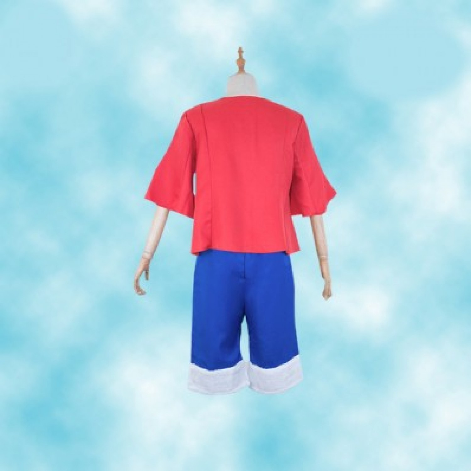 One Piece Monkey D. Luffy Summer Cosplay Costume ( free shipping ...