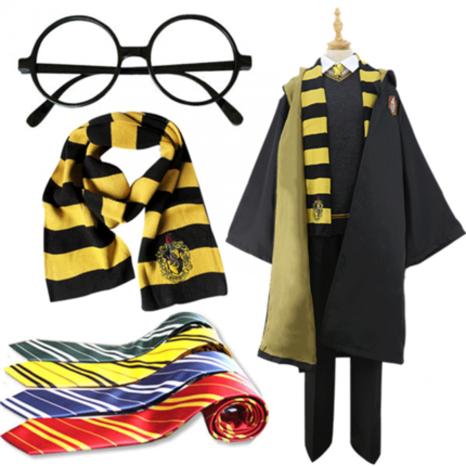 Harry Potter Hufflepuff Pomona Sprout Cosplay Costume ( free shipping ...