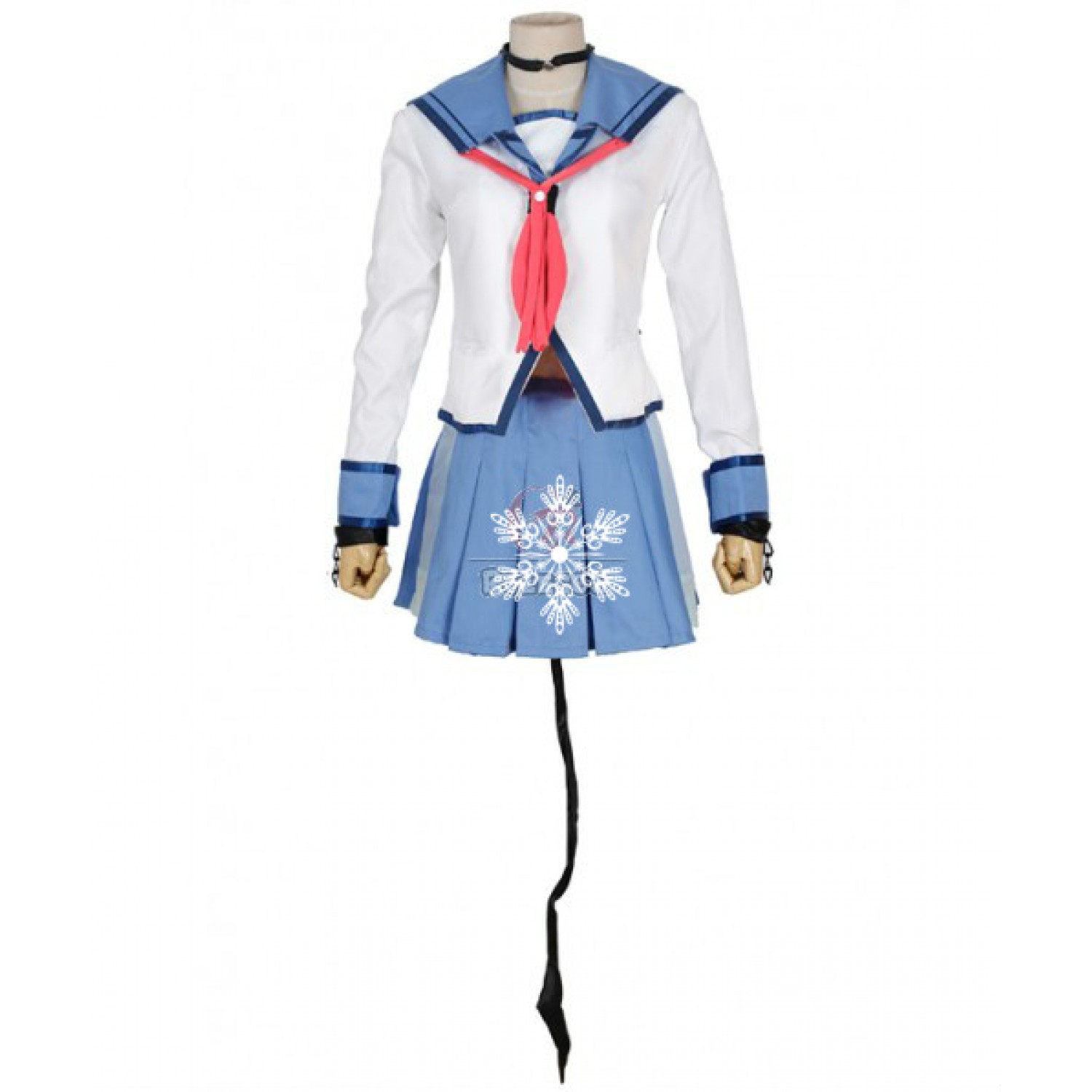 Angel Beats Yui Sailor Suit Uniform Cosplay Costume ( free shipping ...
