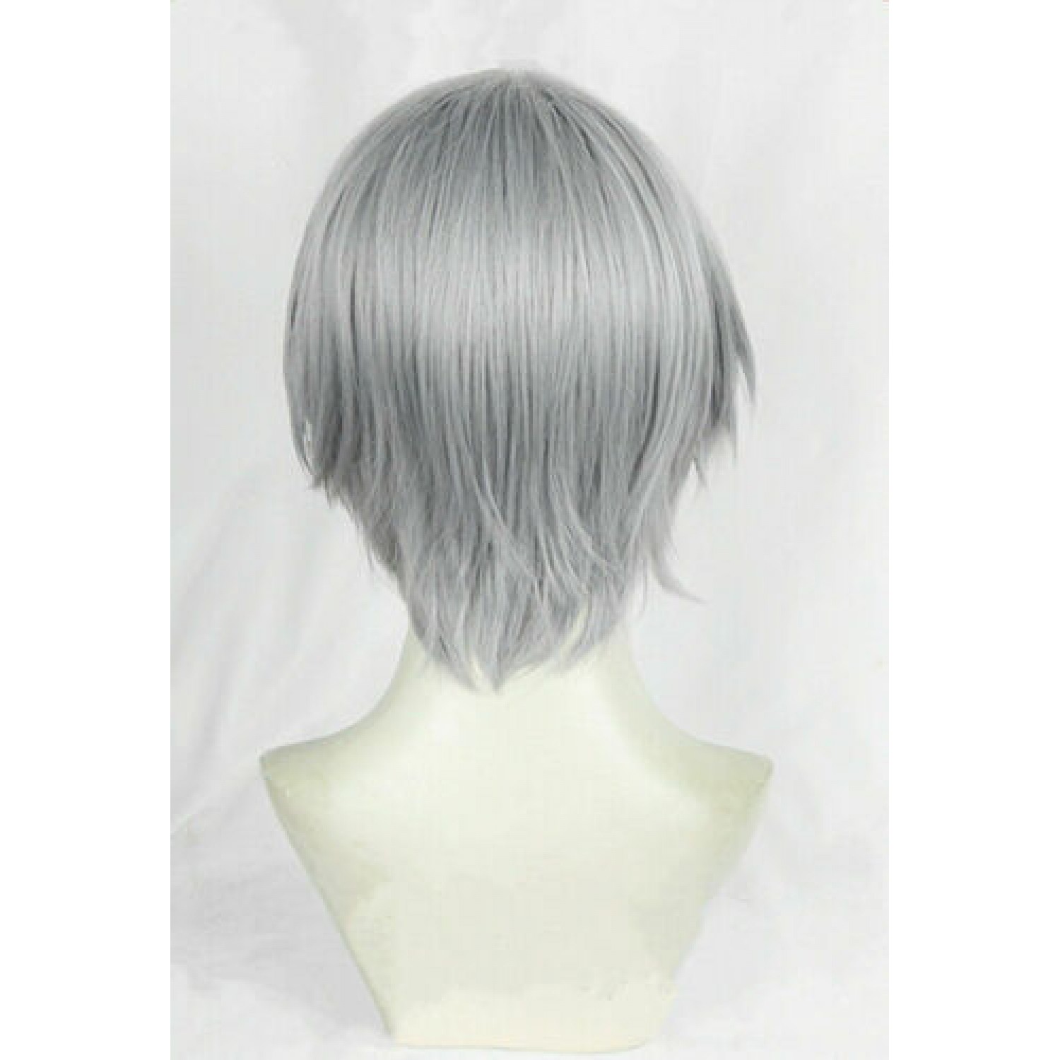 Devil May Cry 5 v Dante Short Gray Synthetic Hair Cosplay Wig ( free ...