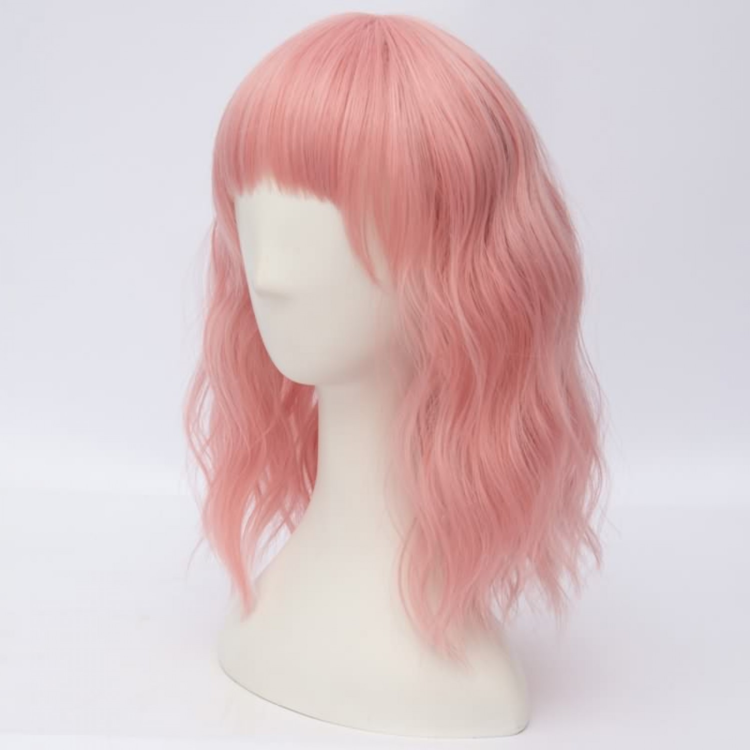 Heat Resistant Fiber Short Pink Anime Sweet Lolita Wig ( free shipping ...