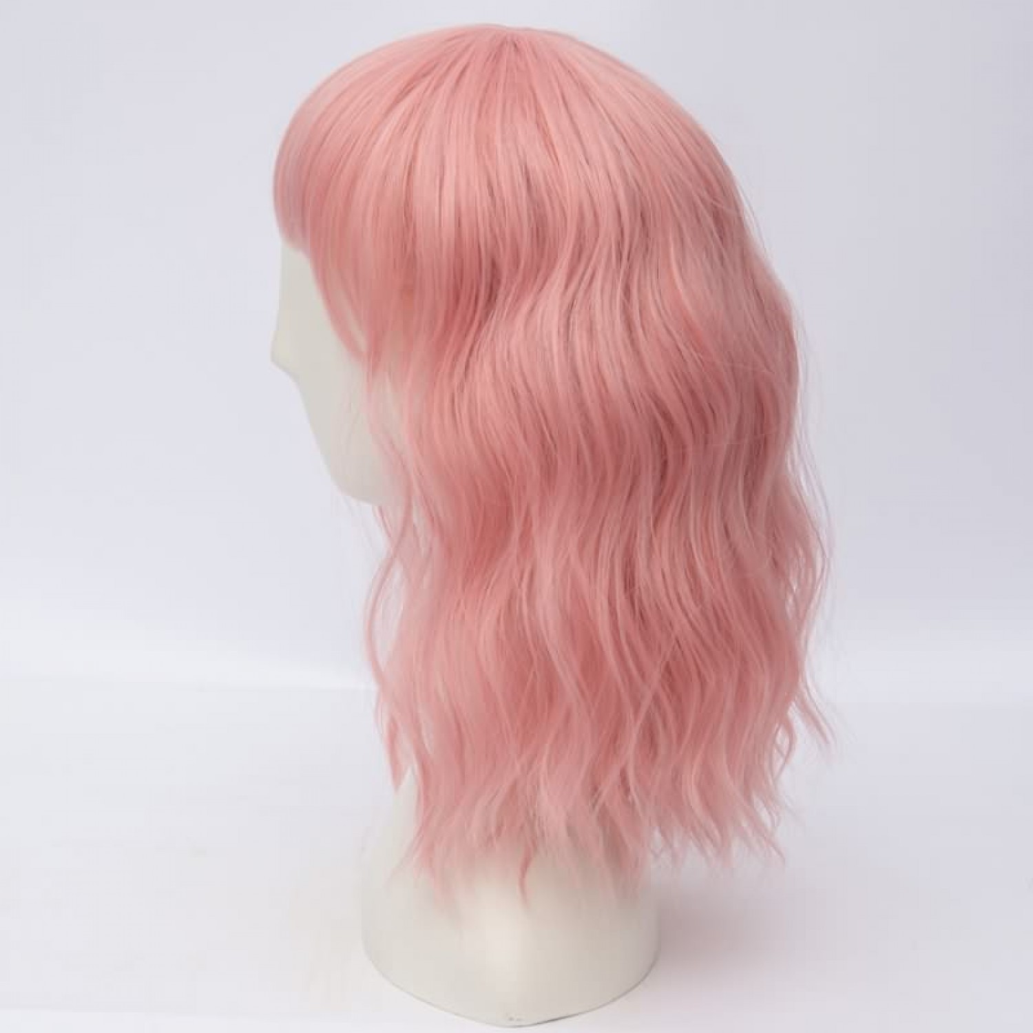 Heat Resistant Fiber Short Pink Anime Sweet Lolita Wig ( free shipping ...