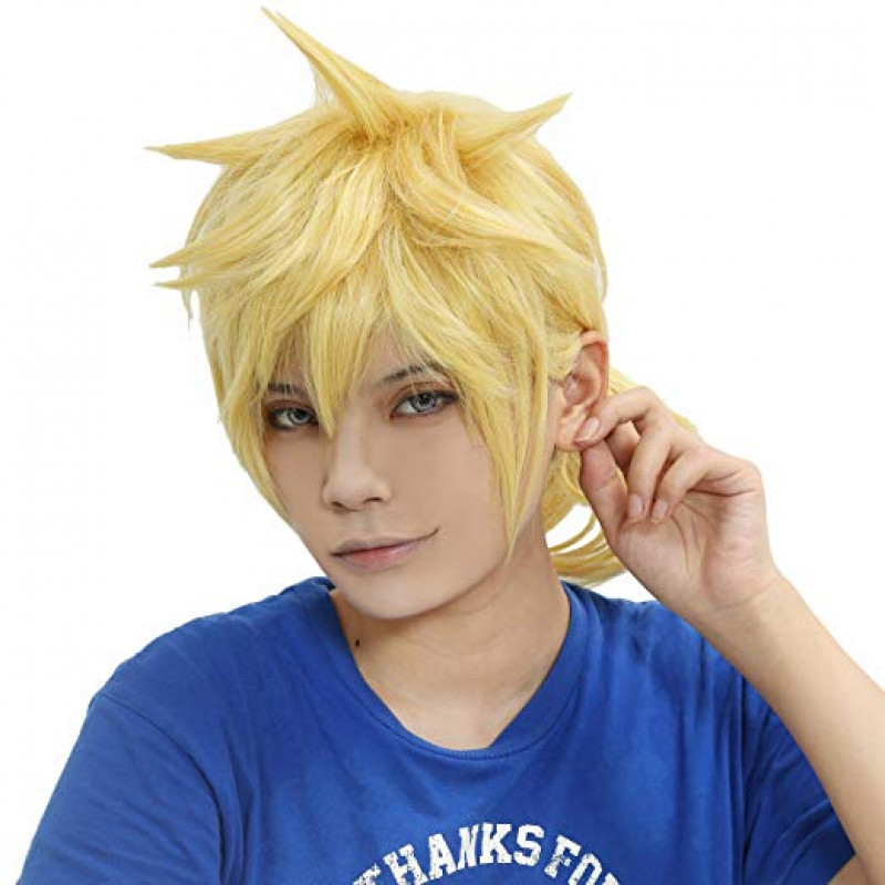 Vocaloid Len Kagamine Cosplay Wig ( free shipping ) - $19.99