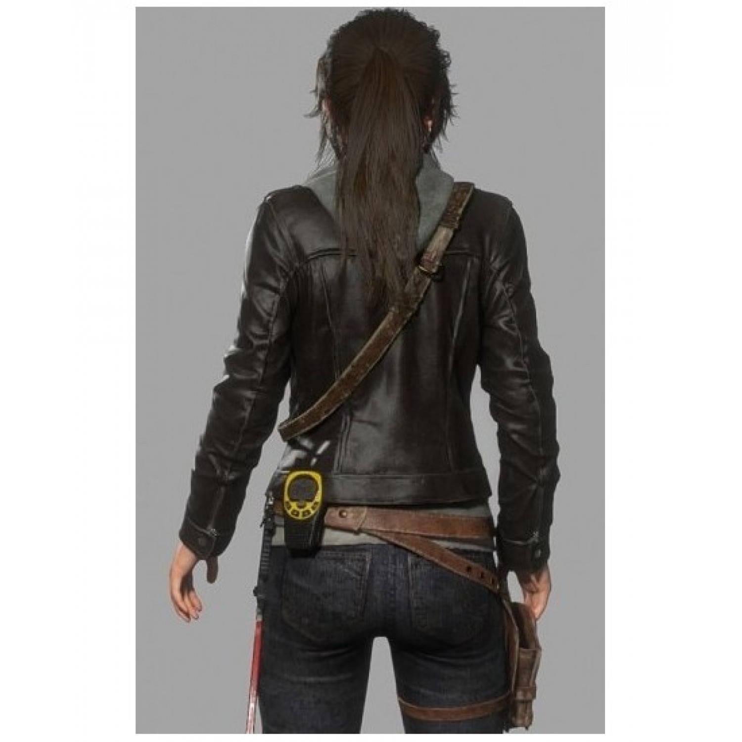 Tomb Raider Lara Croft Leather Cosplay Costume ( free shipping ) - $179.99