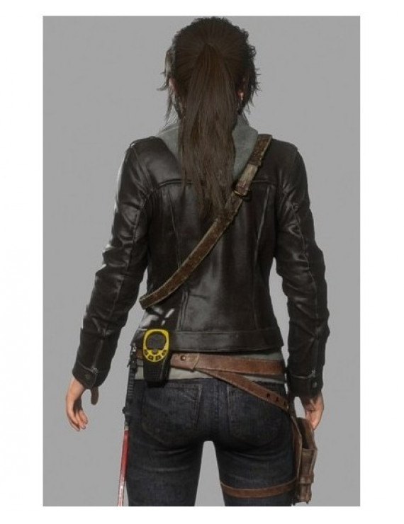 Tomb Raider Lara Croft Leather Cosplay Costume ( free shipping ) - $179.99