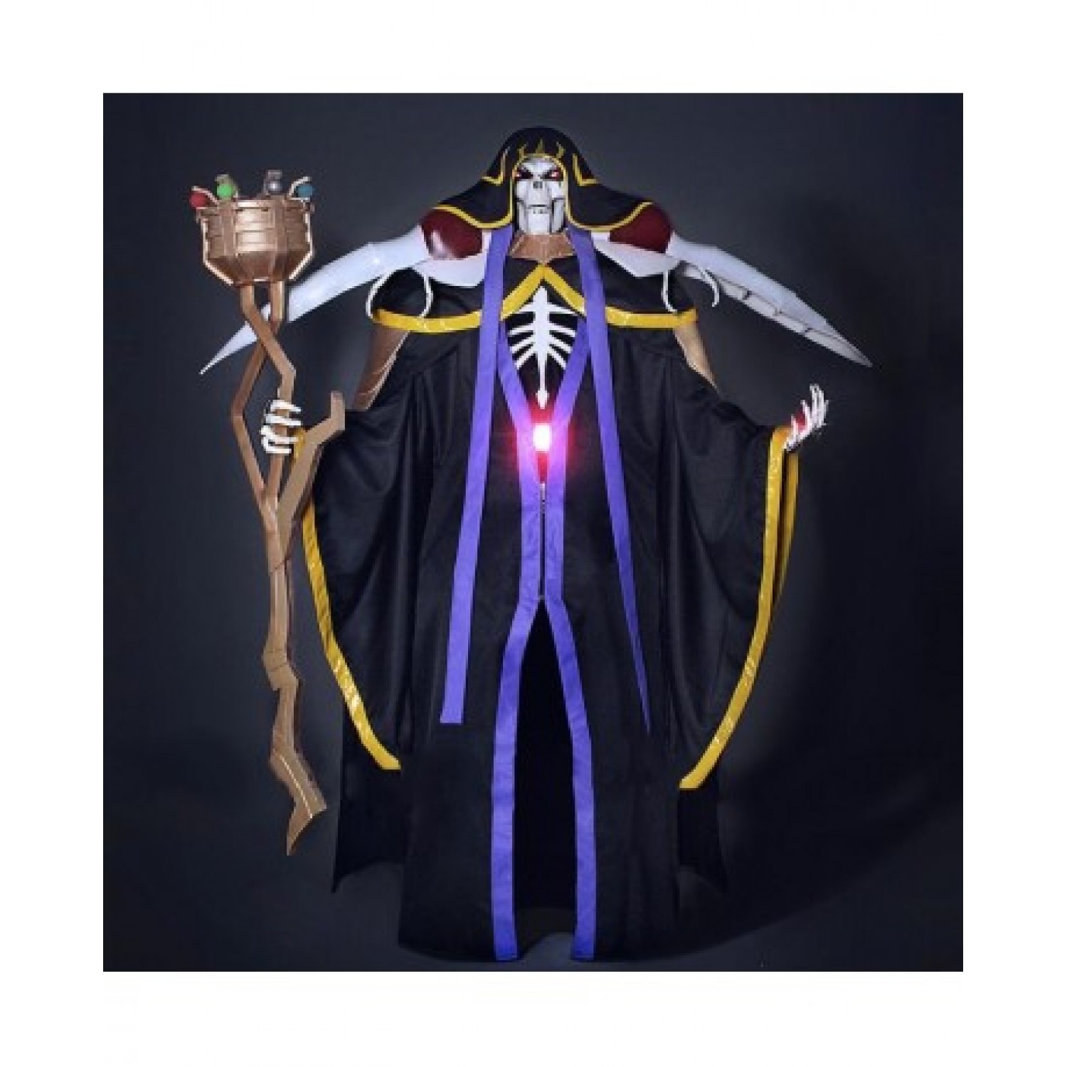 Overlord Ainz Ooal Gown Halloween Cosplay Costume ( free shipping ...