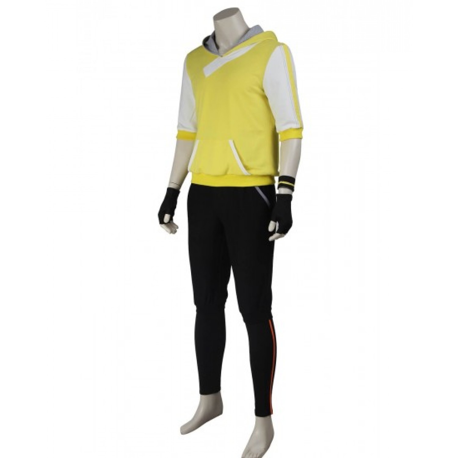Pokémon GO Yellow Trainer Sportswear Cosplay Costume ( free shipping ...