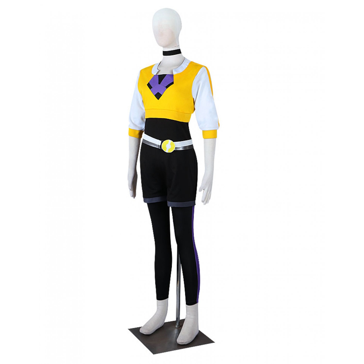 Pokémon GO Yellow Women's Team Female Junior Trainer Cosplay Costume ...
