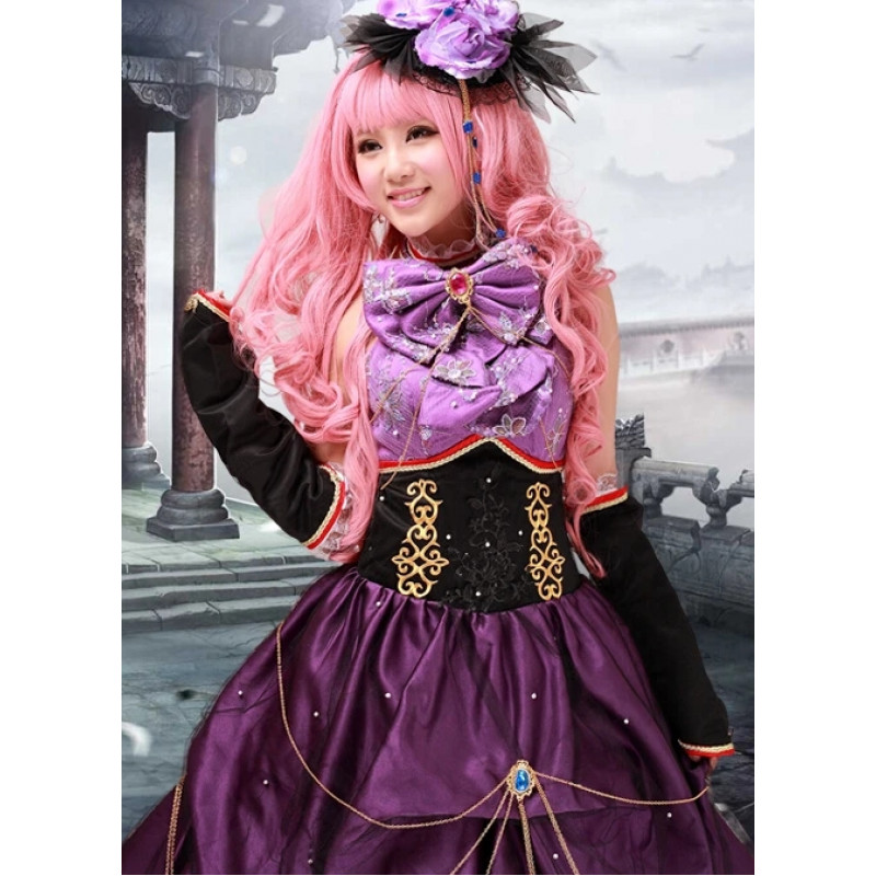 Vocaloid Luka Gothic Lolita Dress Cosplay Costume ( free shipping ...