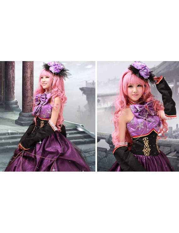 Vocaloid Luka Gothic Lolita Dress Cosplay Costume ( free shipping ...