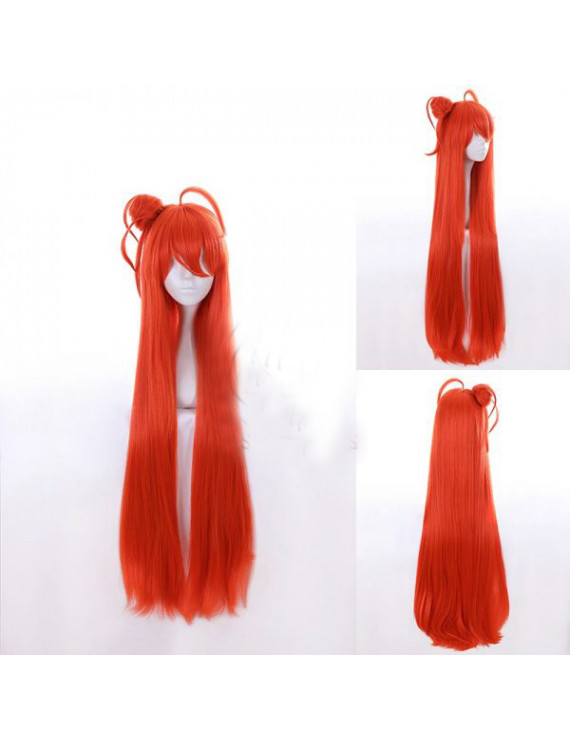 Shakugan no Shana Shana Cosplay Wig 100 cm ( free shipping )