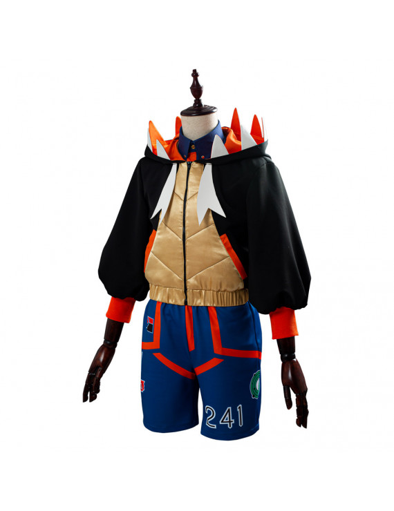 Pokemon Sword Shield Raihan Cosplay Costume Roleplay Costume ( free ...
