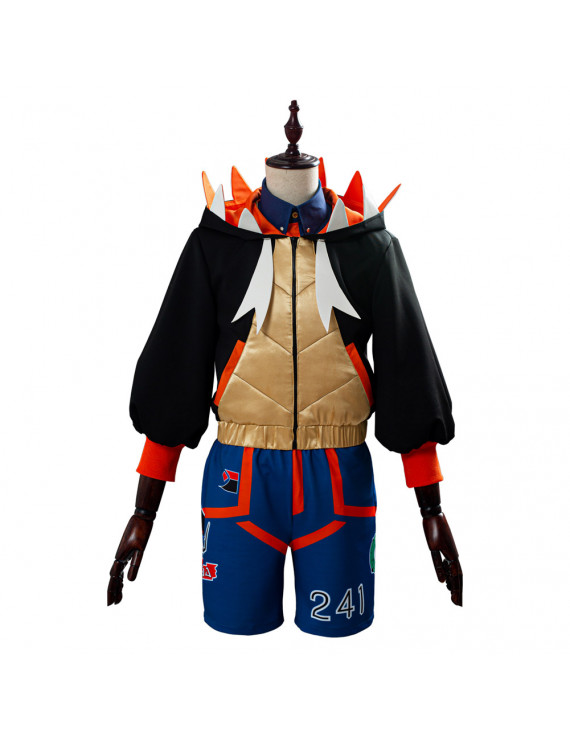 Pokemon Sword Shield Raihan Cosplay Costume Roleplay Costume ( free ...
