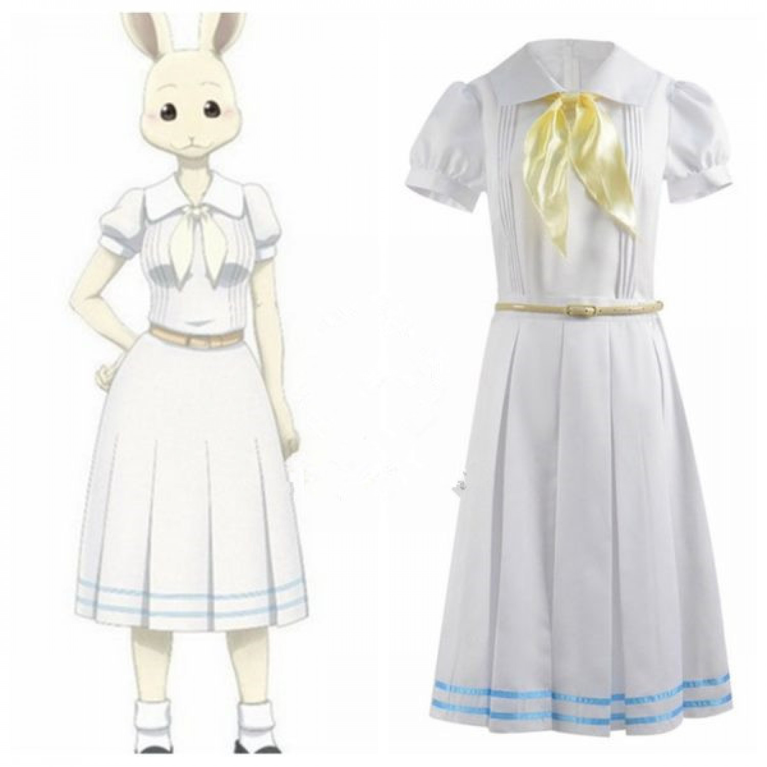 Beastars Haru White Dress Cosplay Costume ( free shipping ) - $79.99
