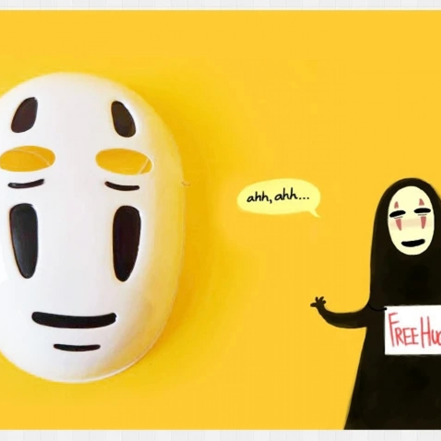 Spirited Away No Face man Cosplay Cloak Gloves Mask ( free shipping ...