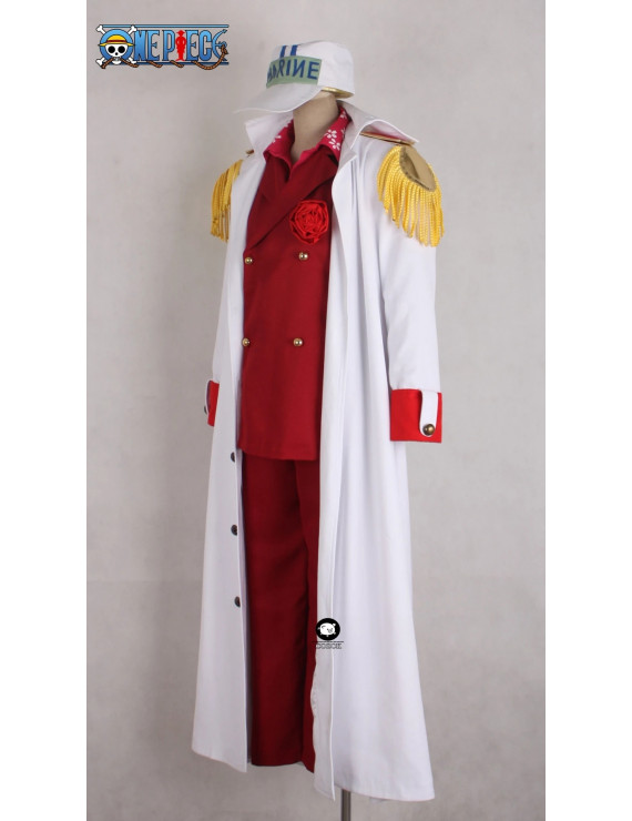 One Piece Akainu Sakazuki Full Set Cosplay Costume ( free shipping ...